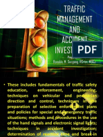 CDI 4 - Traffic Management and Accident Investigation With Driving | PDF