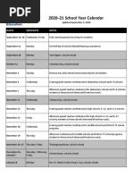 School Year 2024-25 Calendar | PDF | Schools | Academic Term