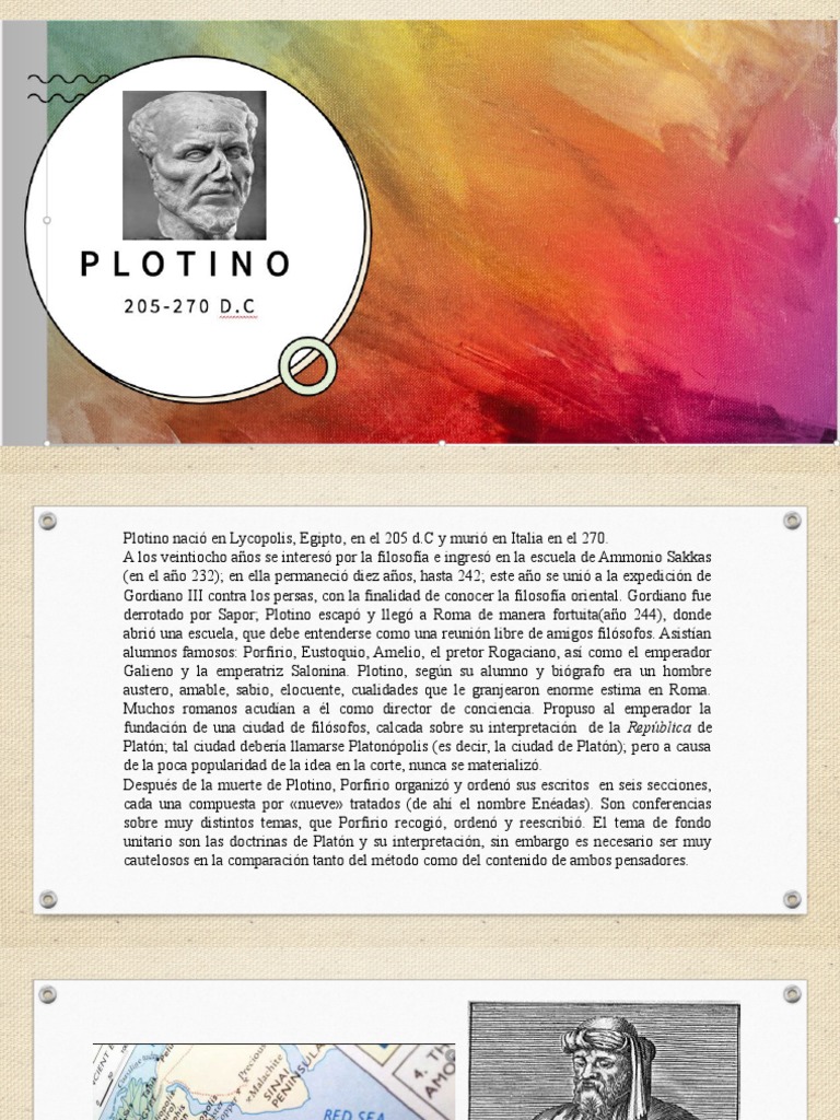 Plotino | PDF | Science | Ciencia filosófica