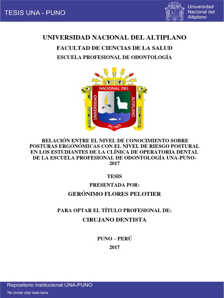 Flores Pelotier Geronimo | Descargar gratis PDF | Factores humanos y ...