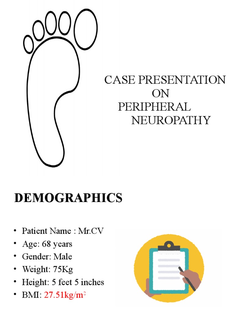Case On Peripheral Neuropathy | PDF | Peripheral Neuropathy | Sugar