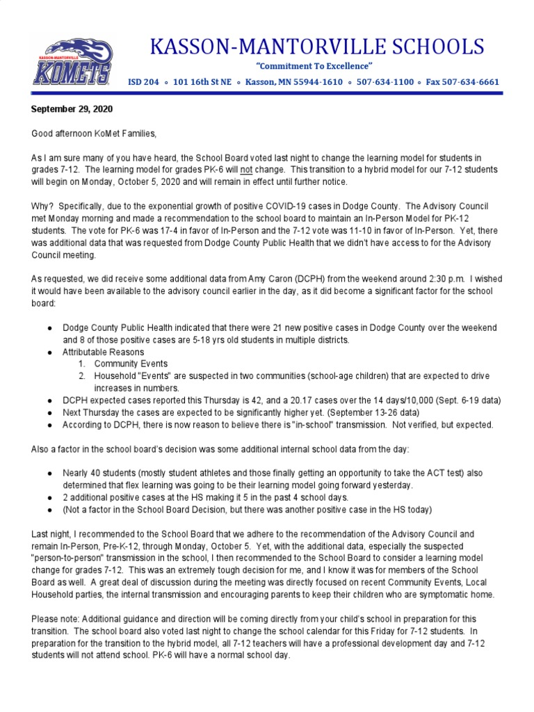 K-M Letter | PDF | Behavioural Sciences | Behavior Modification