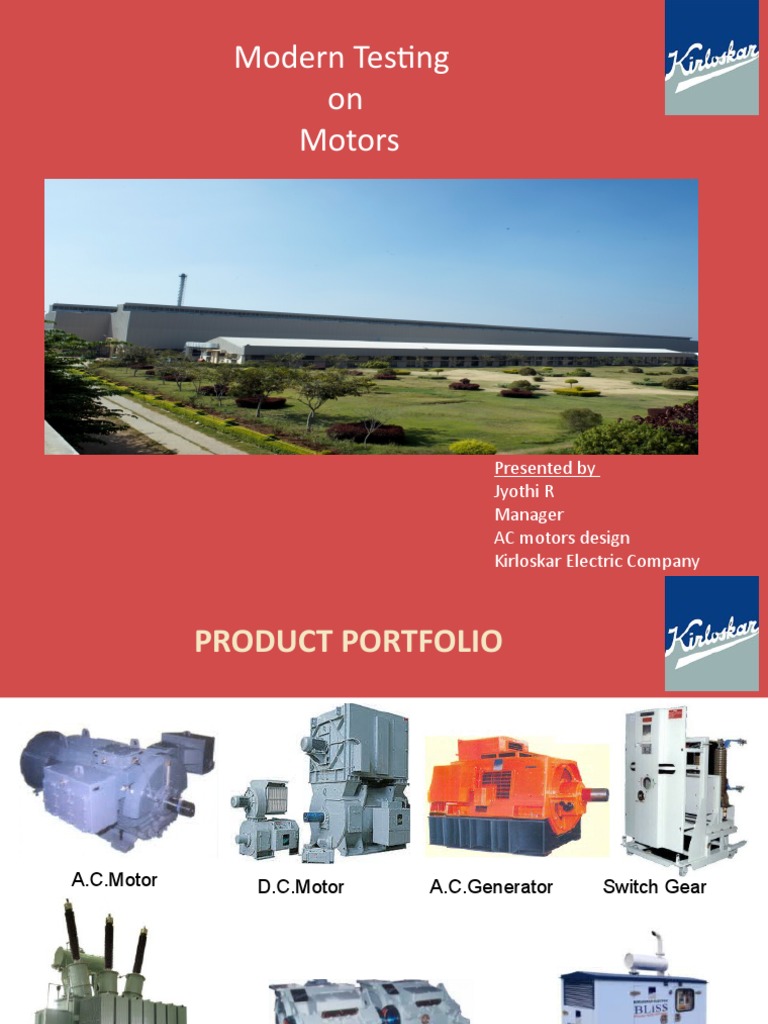 Modern Testing On Motors 07.02.2018 | PDF | Electric Motor | Insulator ...