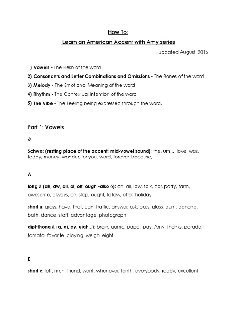 Mastering The American Accent Guide Pdf Linguistics Semiotics