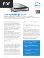 Poweredge r470 Spec Sheet | PDF | Data Center | Scalability