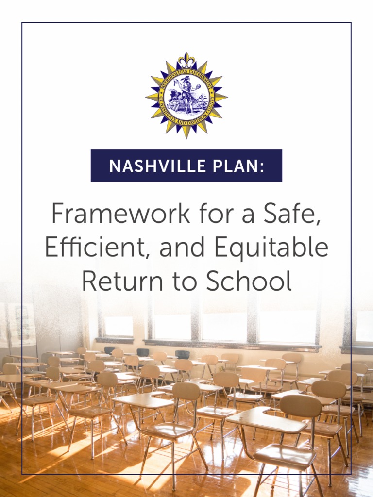 Framework For A Safe, Efficient, and Equitable Return To School | PDF ...