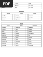 Squat Checklist | PDF | Recreation | Physical Exercise