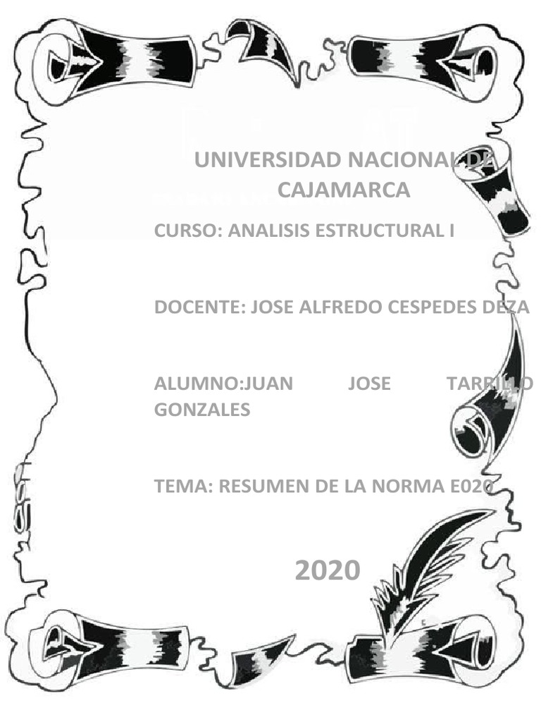 Resumen Norma E020 | PDF | Herida | Barlovento y sotavento