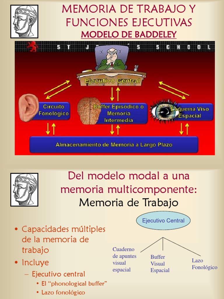 Memoria de Trabajo y Funciones Ejecutivas | PDF | Memoria de trabajo ...
