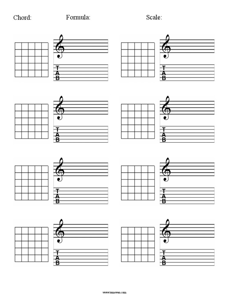 Chord Diagrams With Tab | PDF