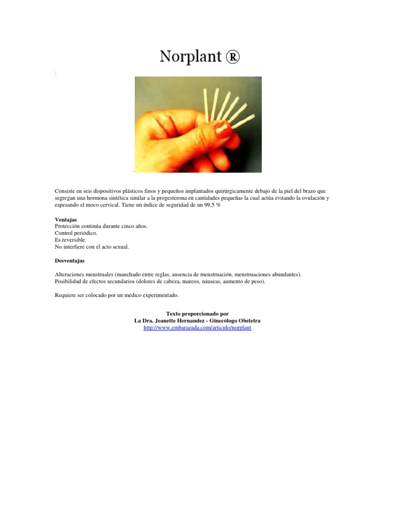 NORPLANT | PDF