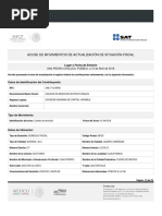 Formato DEL SAT LLENO PDF | PDF | Gobierno | Gobierno y personalidad