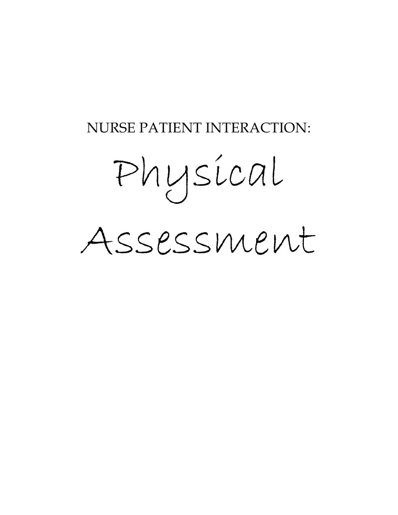 Nurse Patient Interaction | PDF | Psychology | Psychological Concepts