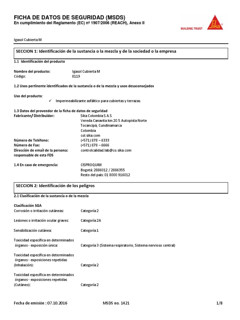 Igasol Cubierta PDF | PDF | Ciencias fisicas | Química