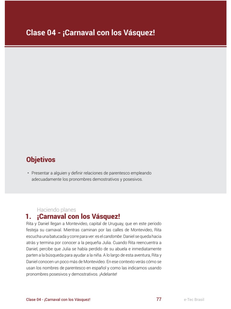 Esp Mod1 Aula4 PDF | PDF | Carnaval | Uruguay