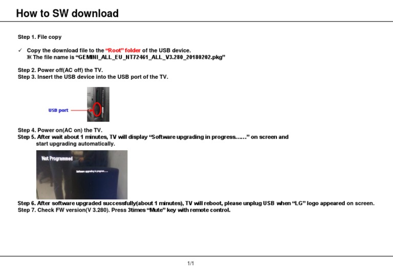 How To SW Download: "Root" Folder | PDF