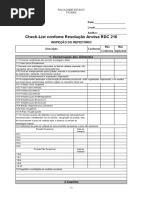 Check List Cozinha Industrial | PDF | Casa | Ferramentas