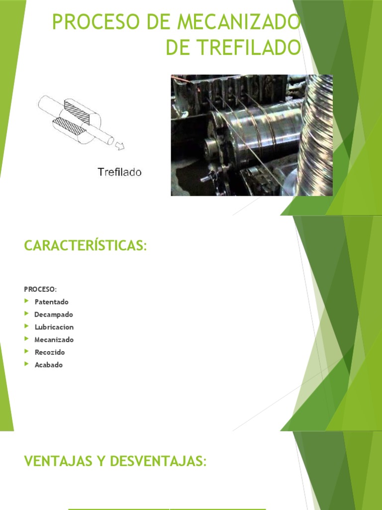Proceso de Mecanizado de Trefilado | PDF | Dureza | Ingeniería mecánica