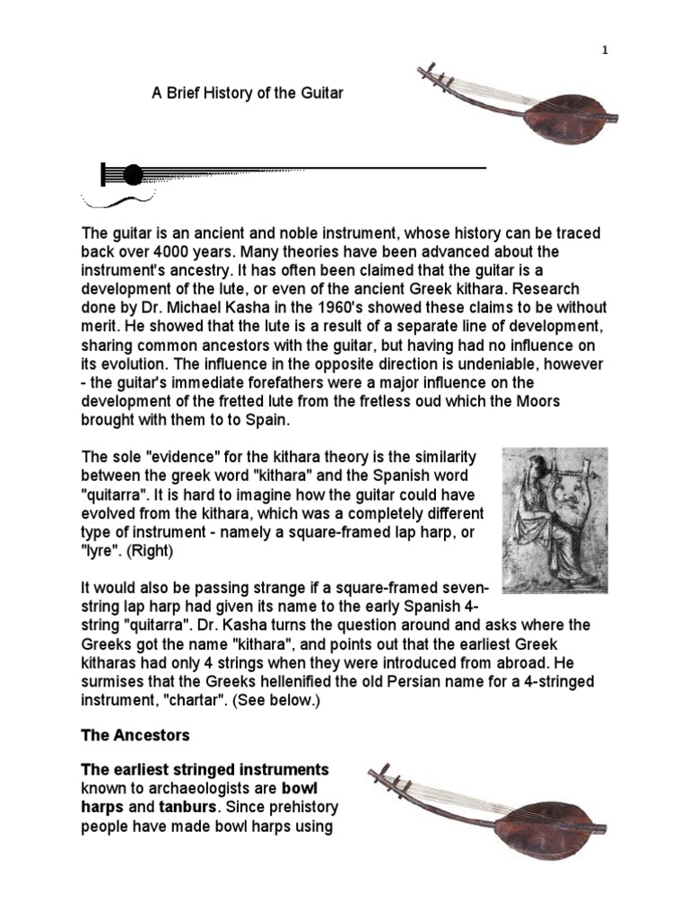 The Ancestors The Earliest Stringed Instruments Harps and Tanburs ...