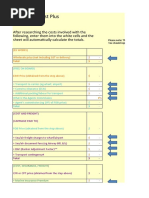 Landed Cost Sheet Excel Template | PDF
