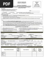 BRO Ed Application Form | PDF