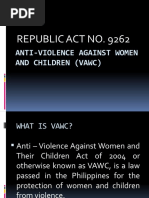 Understanding RA 9262: Anti-VAWC Act | PDF | Restraining Order | Violence