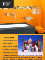 Chemical Used in Housekeeping | PDF | Housekeeping | Abrasive