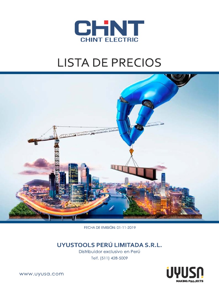 Catalogo Actualizado Chint | PDF | Electrical Engineering | Electricity