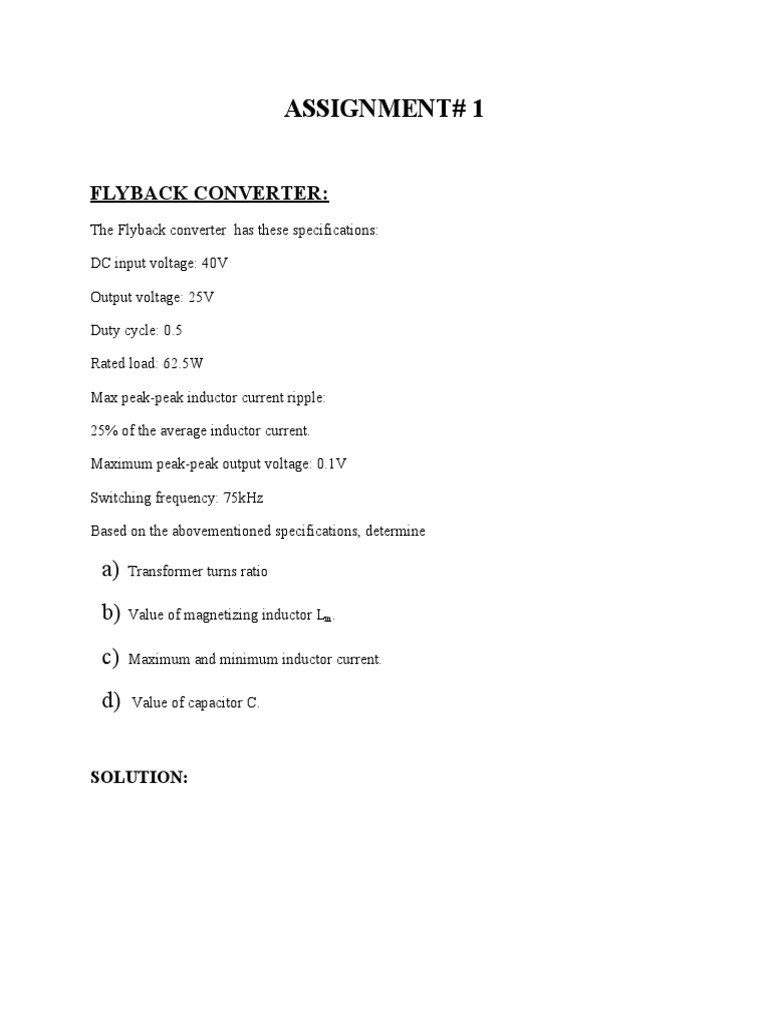Pe Assignment 1 | PDF | Technology & Engineering