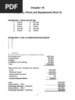 PPE Accounting Examples and Solutions | PDF | Promissory Note | Discounting