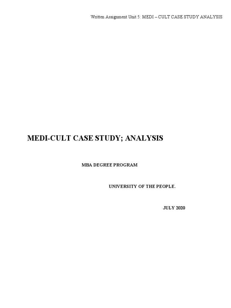 Written Assign 5 - MEDI CULT CASE | PDF | In Vitro Fertilisation | Infertility