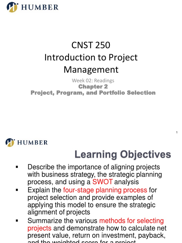 CNST 250 - Week 02 Lecture PDF | PDF | Net Present Value | Discounting