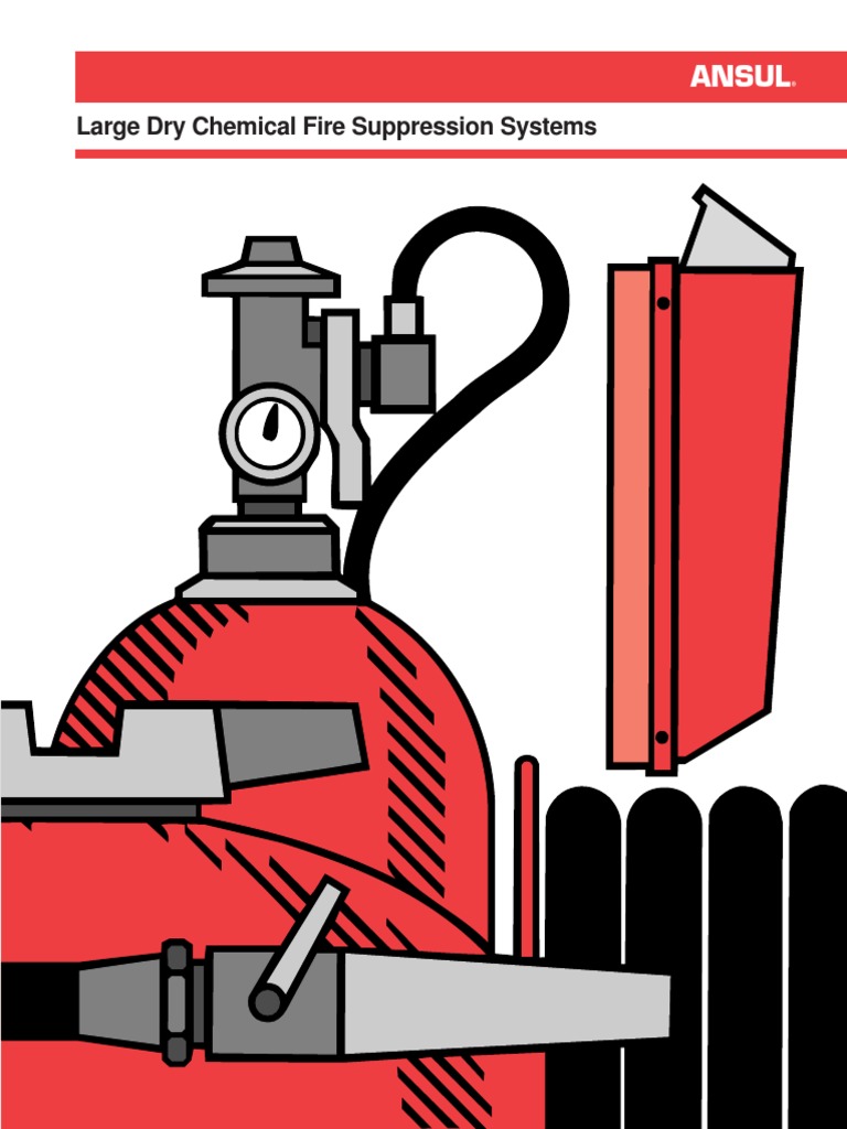 Large Dry Chemical Fire Suppression Systems: Ansul | PDF | Firefighting ...