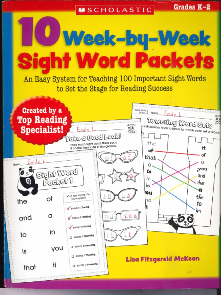 10 Week Sight Words PDF | PDF