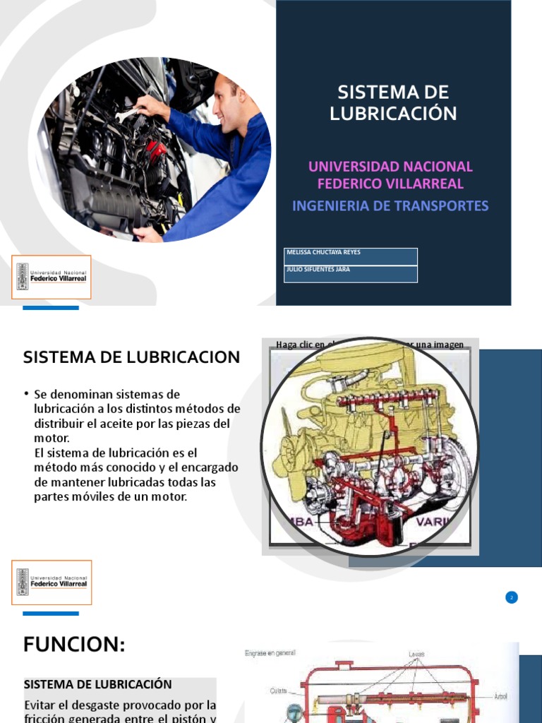 Sistema de Lubricación | PDF | Lubricante | Motores