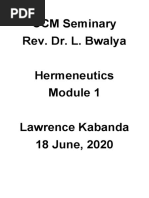 Outline of Psalms - Free Bible Outlines | PDF | Psalms | Mercy