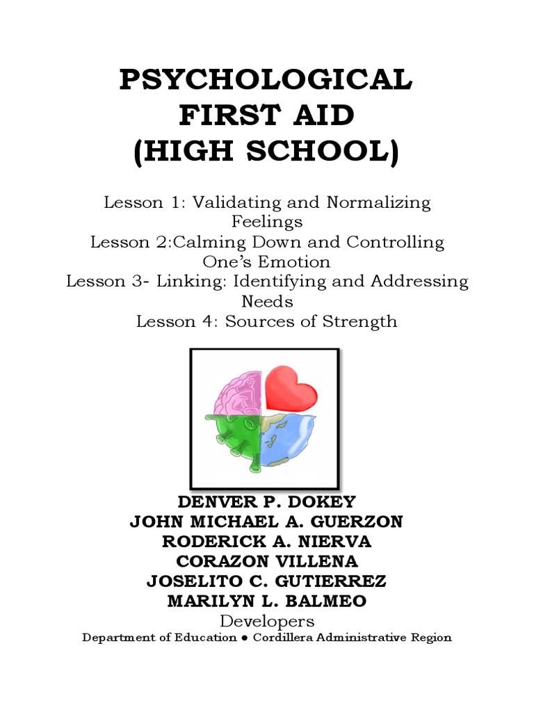 2 - Module - PFA - Secondary - 1.1 - Final | PDF | Feeling | Emotions