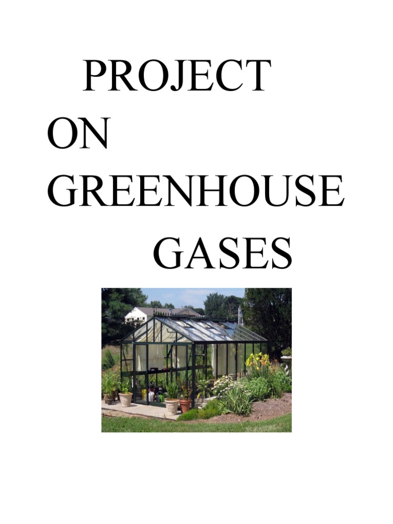 Project On Greenhouse | PDF