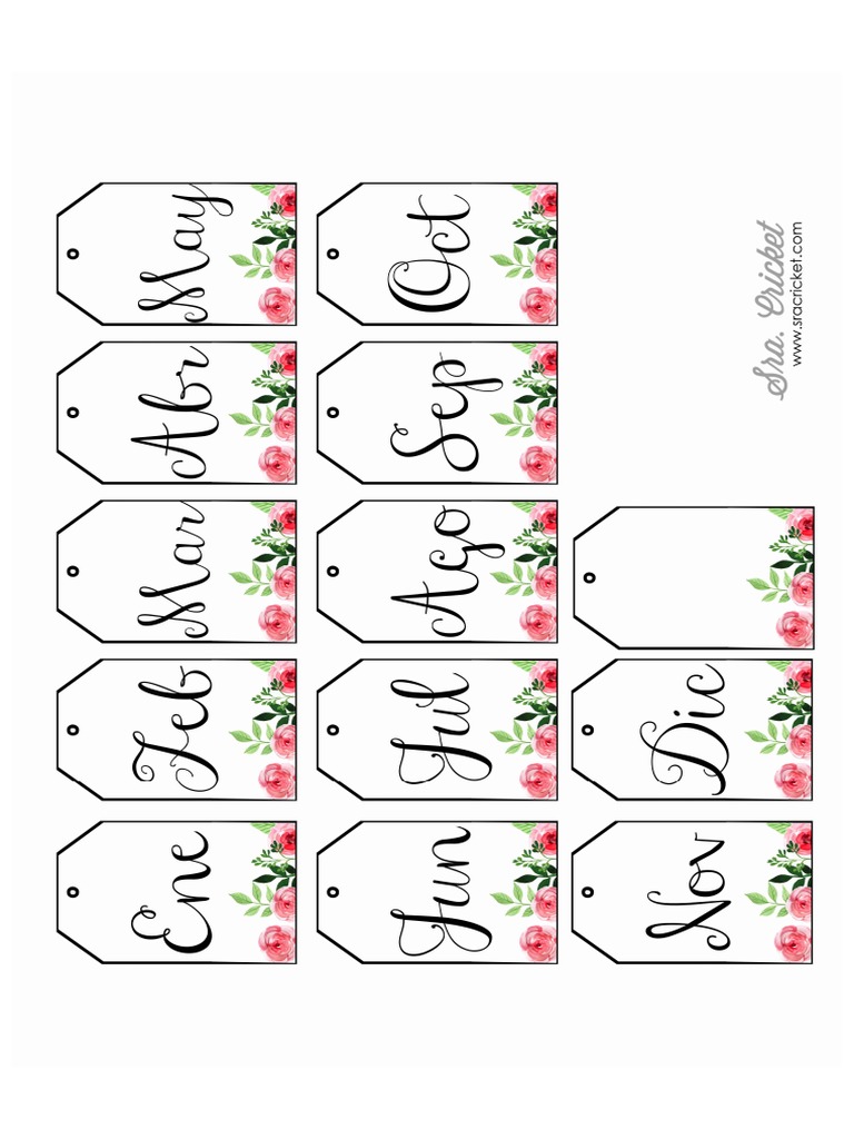 Calendario Perpetuo Imprimible Gratis PDF | PDF