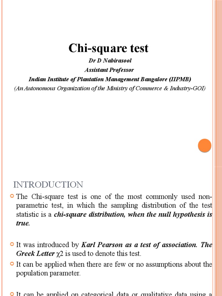 Module 6 Chi-Square T Z Test | PDF | Chi Squared Distribution | Chi ...