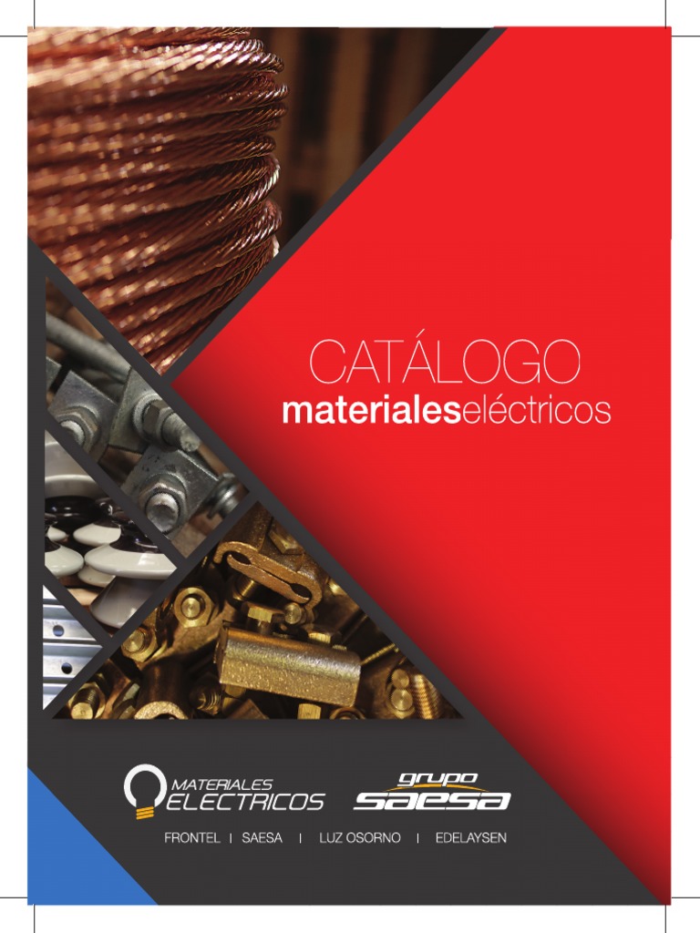Catálogo Materiales Eléctricos Abril 2017 | PDF | Cobre | Aislador ...