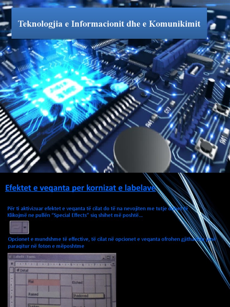 Teknologjia e Informacionit Dhe e Komunikimit | PDF