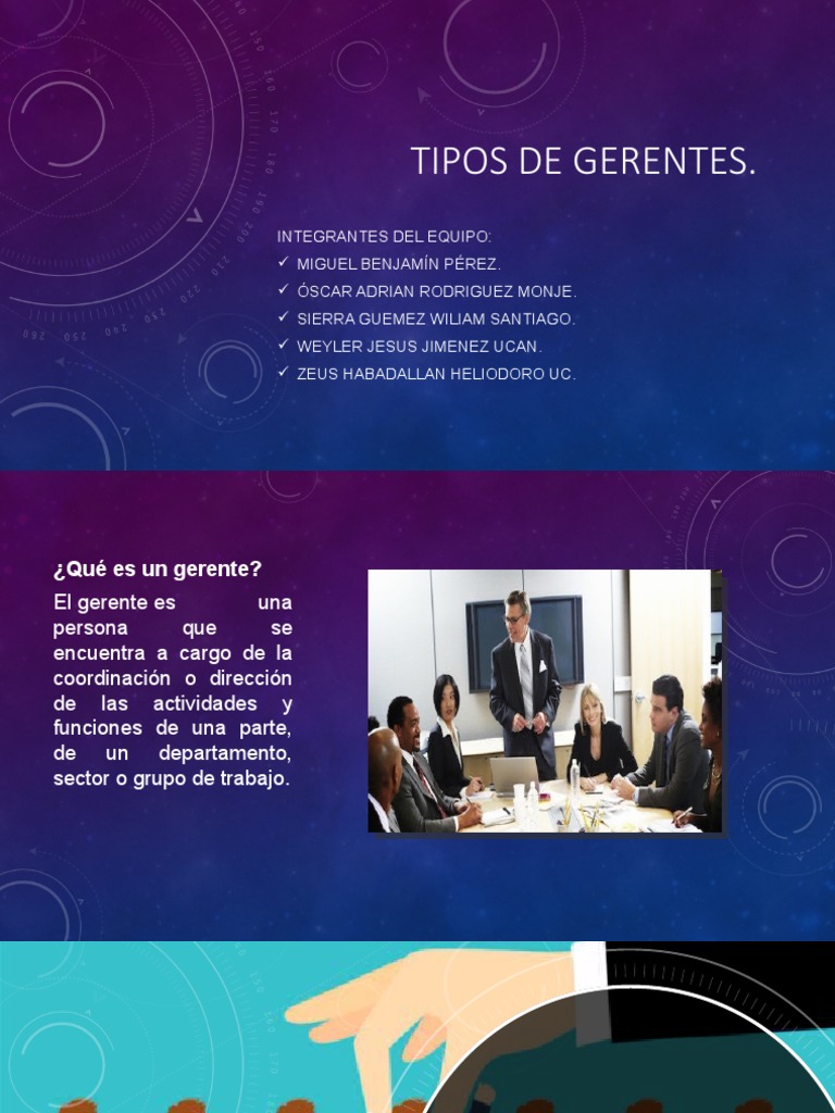 Tipos de Gerentes PDF | PDF | Gestión de recursos humanos | Business