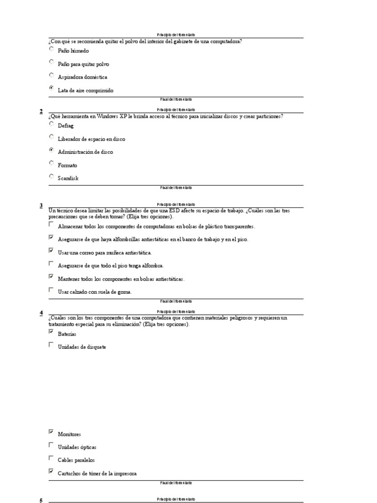 Herramientas y Precauciones en Soporte Técnico | PDF | Informática ...