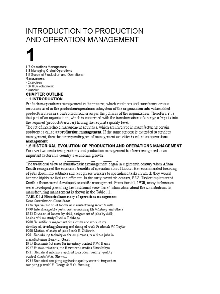 Module #1 | PDF | Operations Management | Inventory