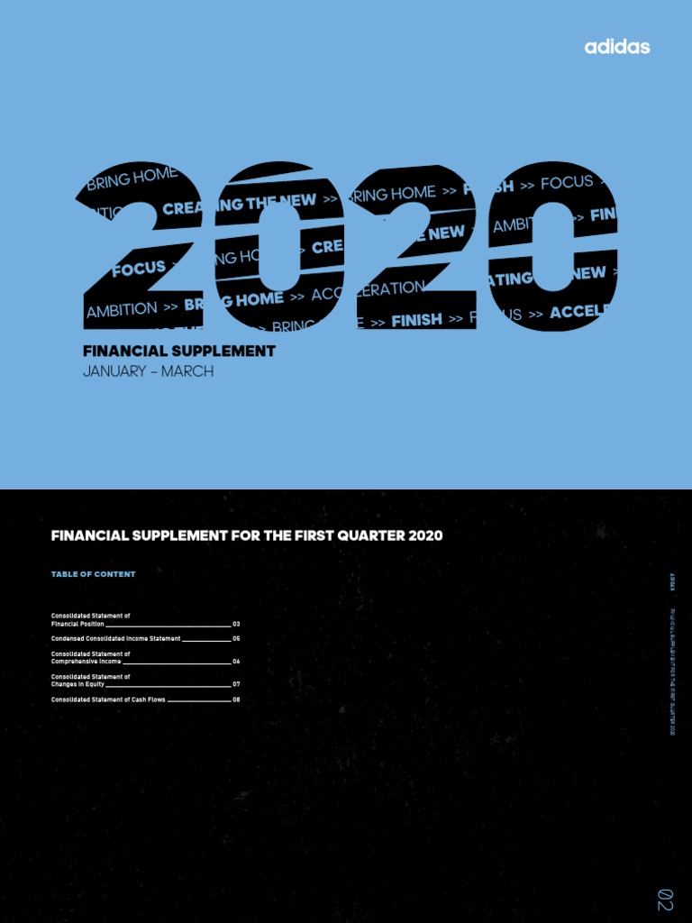 Financial Supplement: January - March | PDF | Cash Flow Statement ...