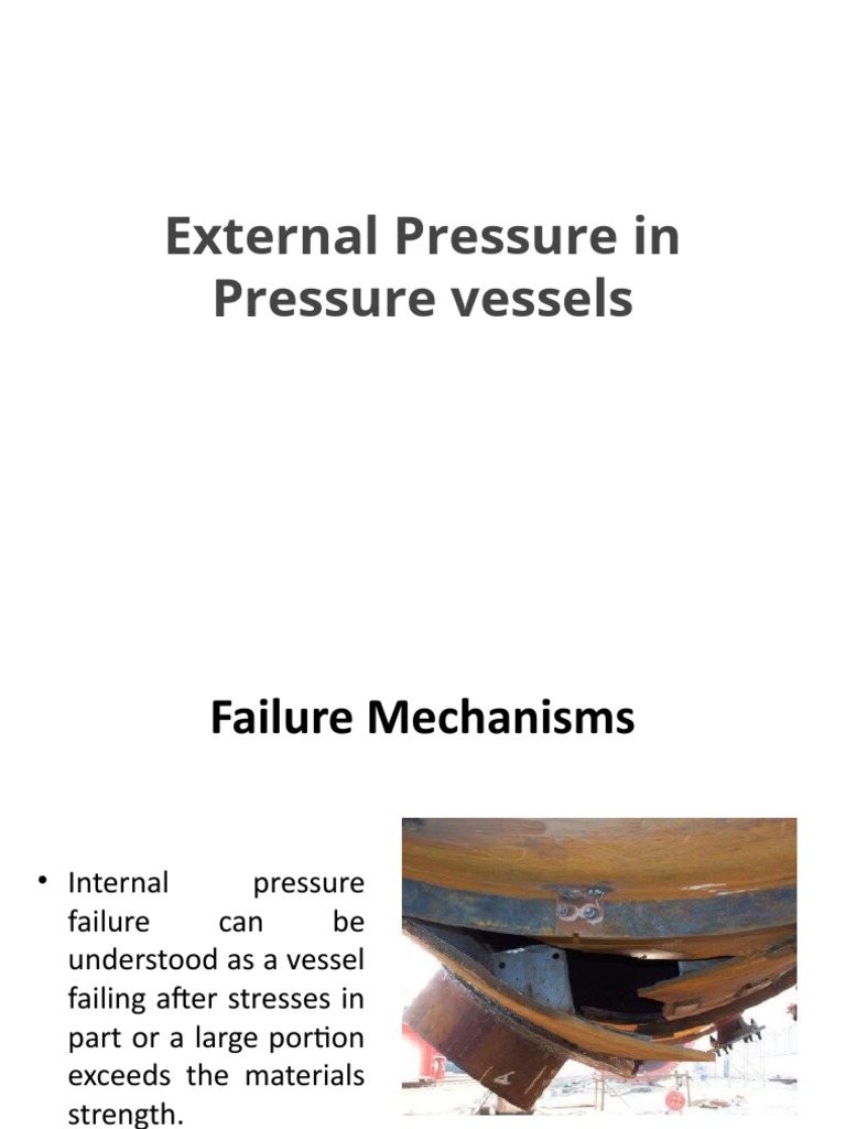 Pressure Vessel Failure Analysis | PDF | Home & Garden | Technology ...