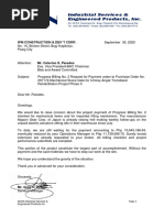 Turn Over Letter Sample | PDF