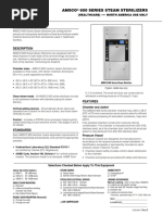 AMSCO Lab Series Small Tech Data Sheet English | PDF | Steam | Water