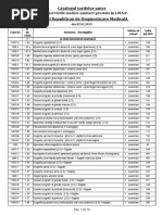 Lista Coduri Investigatii Imagistica | PDF